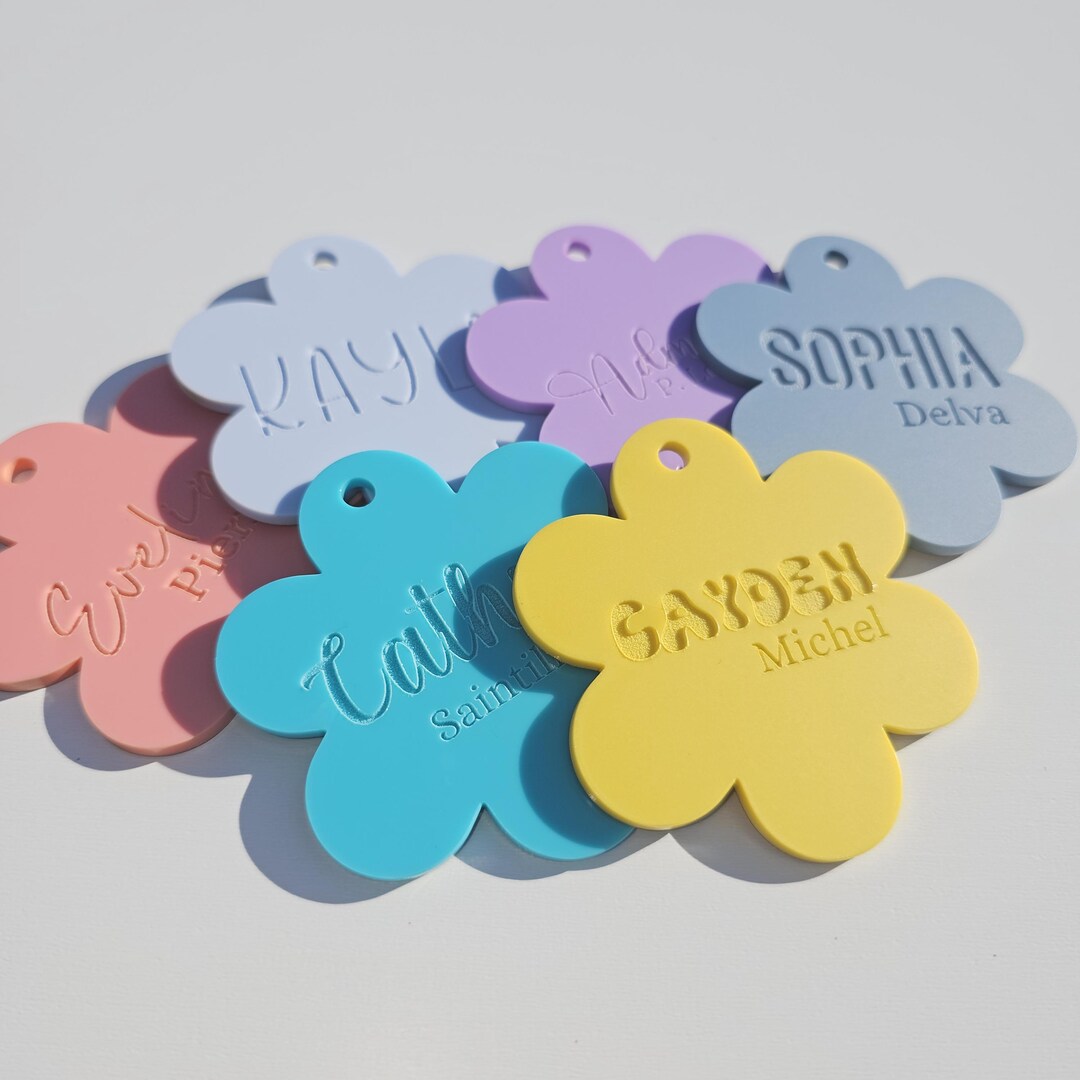 Backpack Name Tags, Personalized Luggage Tags, Customized Luggage Name ...