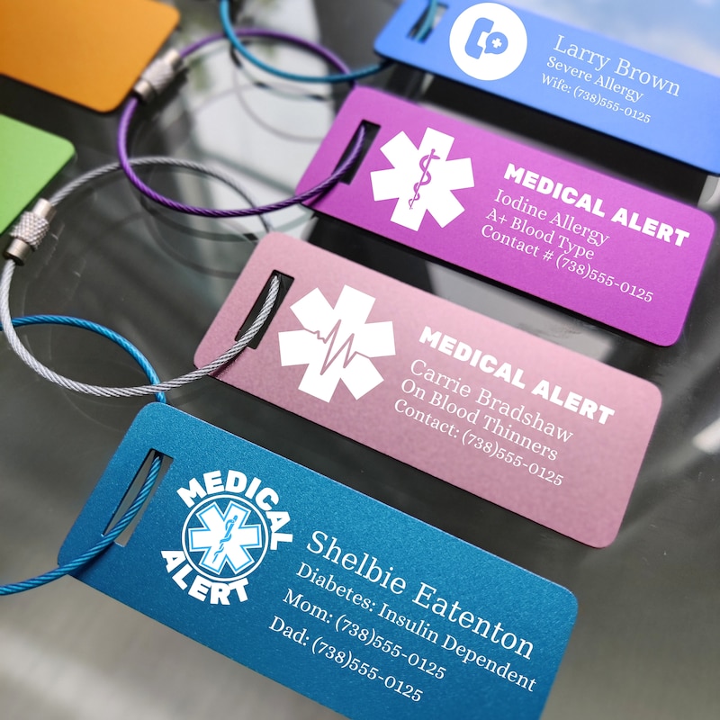 Medical Alert Tag - Etsy
