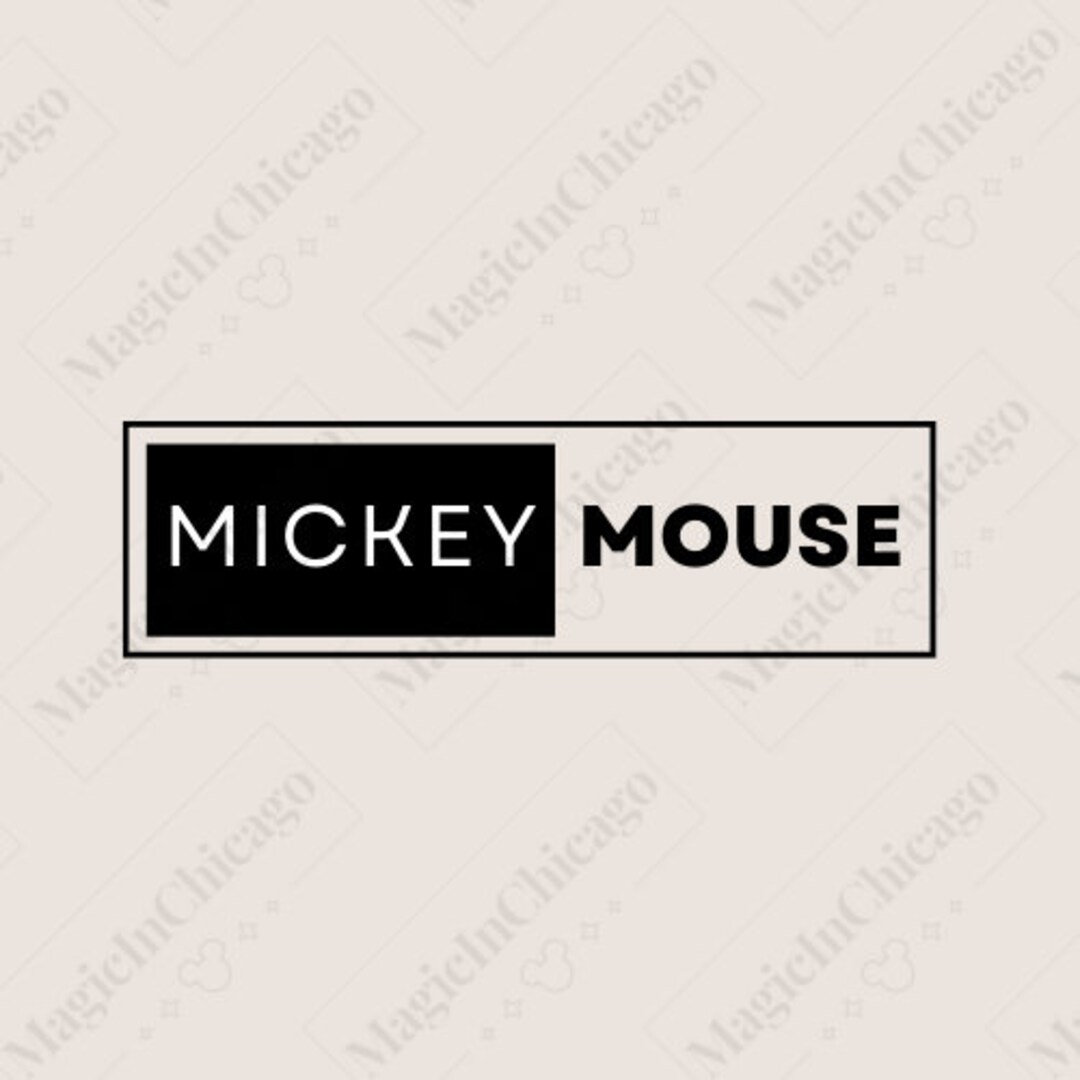 Mickey Mouse SVG - Etsy