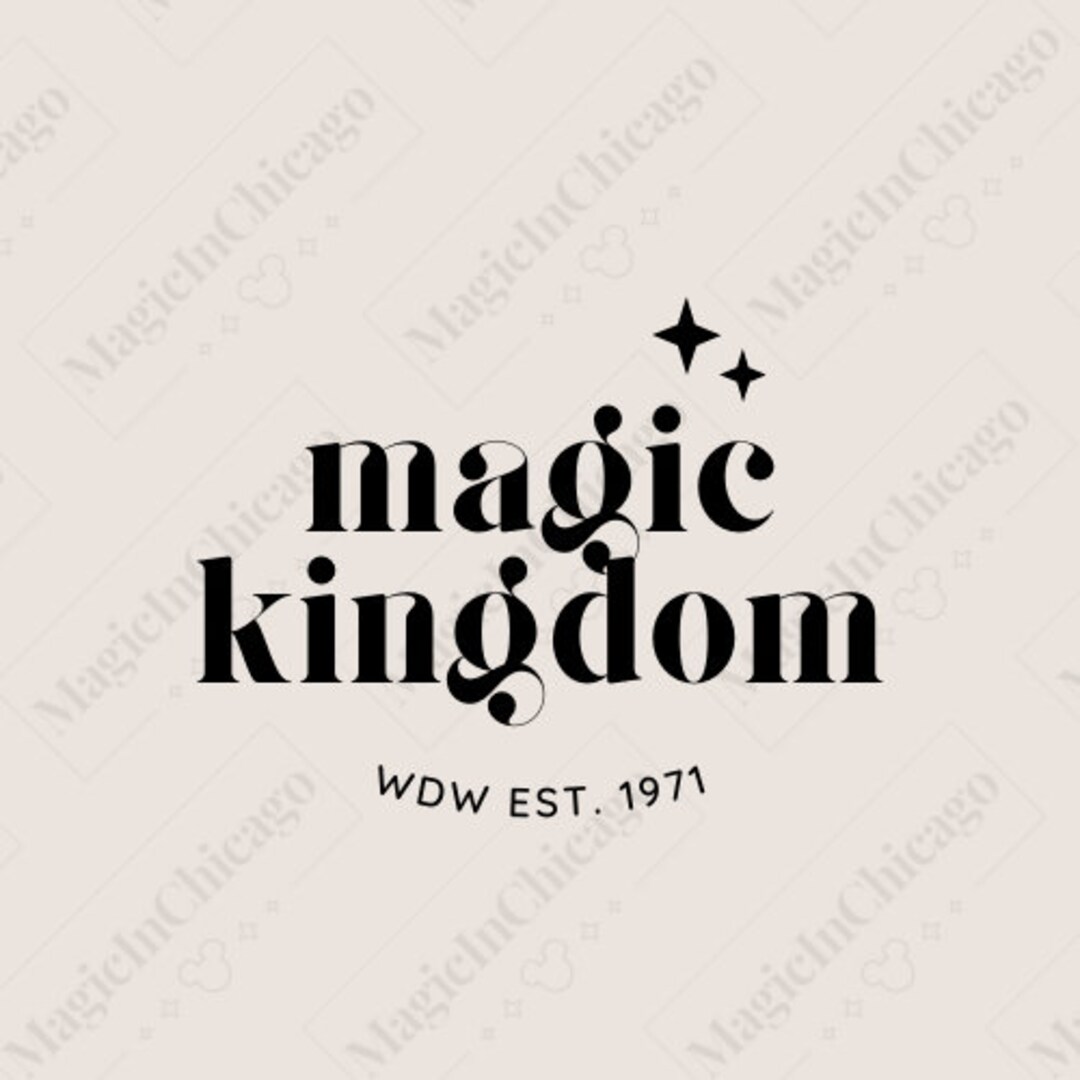 Magic Kingdom - WDW - SVG - Etsy