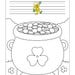 St. Patrick's Day Writing & Coloring Pages, Printable Coloring Pages ...