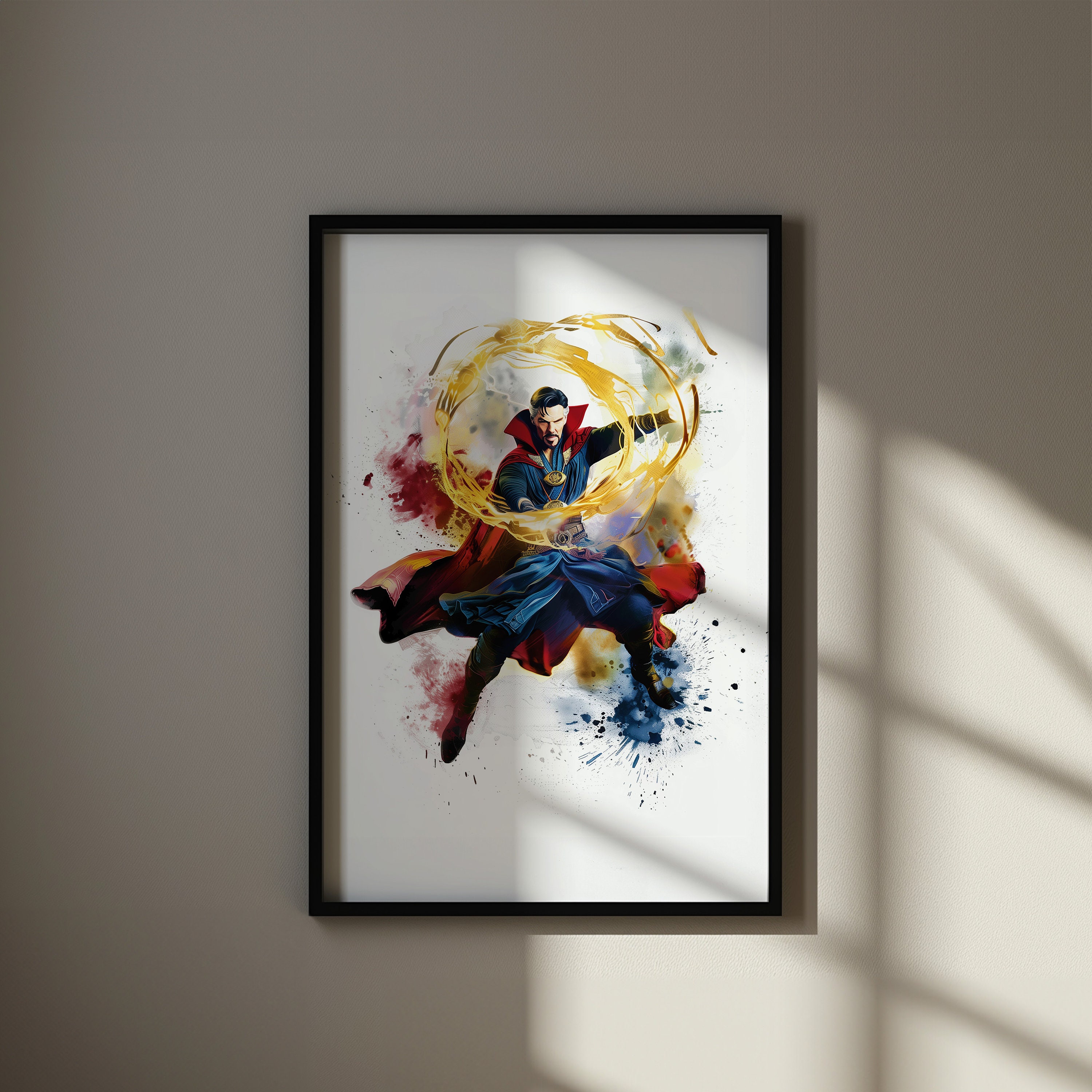 Superhero Digital Art Print, Kids Printable Wall Art, Modern Hero ...
