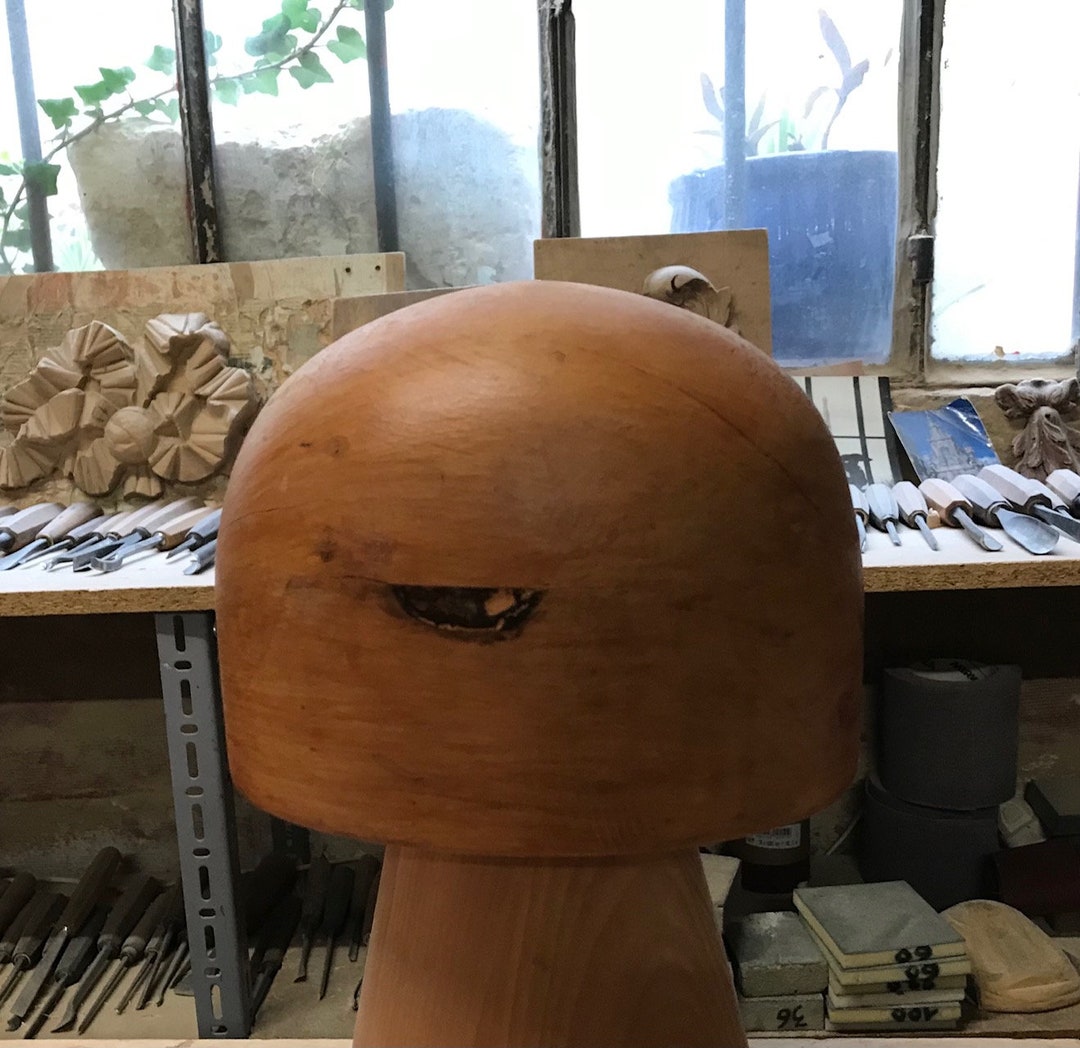 Hat Shape Hat Block Wooden Hat Shape - Etsy