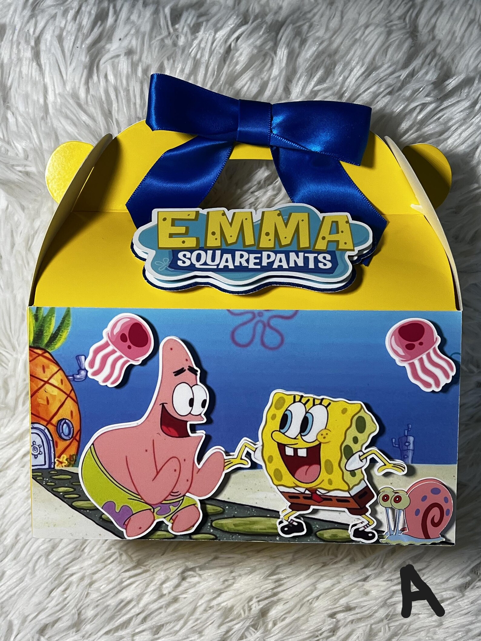 Sponge Themed Party Favor Boxes Set of 10 - Etsy