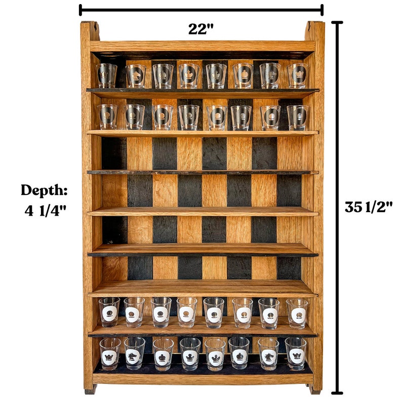 Chess Set Whiskey Barrel Wall Hanging Shot Glass Drinking Game - Etsy