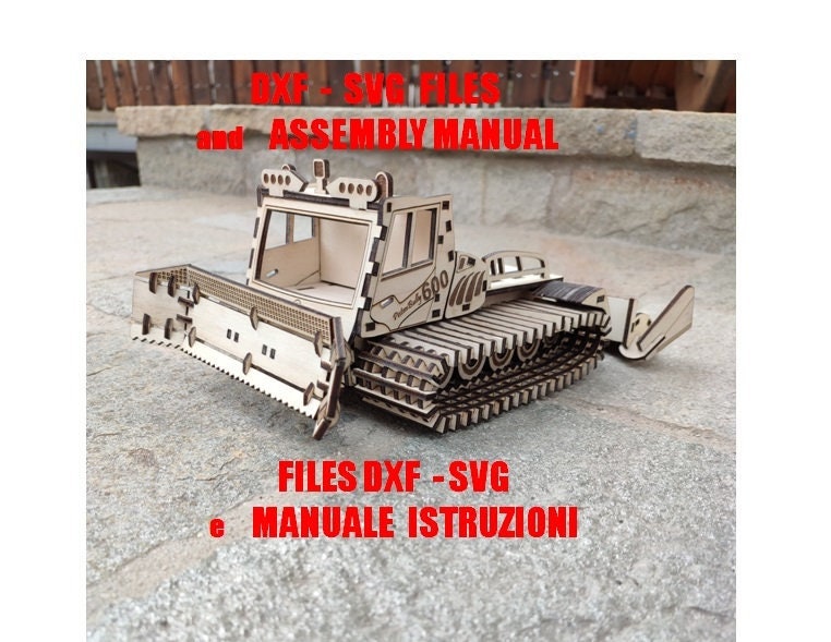 Snowgromer Snowmobile / Digital Laser Cut Files SVG DXF / Vector Laser ...