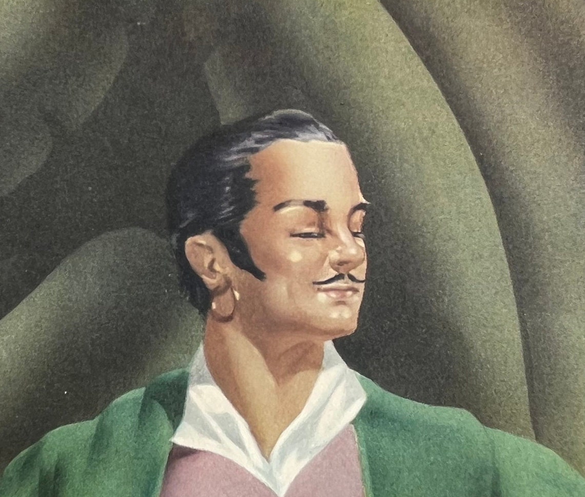 George Telo Flamenco Dancer in a Green Jacket, Lithograph No. 101 - Etsy