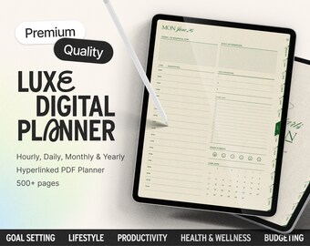 Mid Year Planner, 2023 2024 Planner, Goodnotes Planner, iPad Planner ...