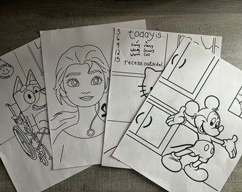 Nurse Coloring Book Disability Diversity Inclusion - Etsy