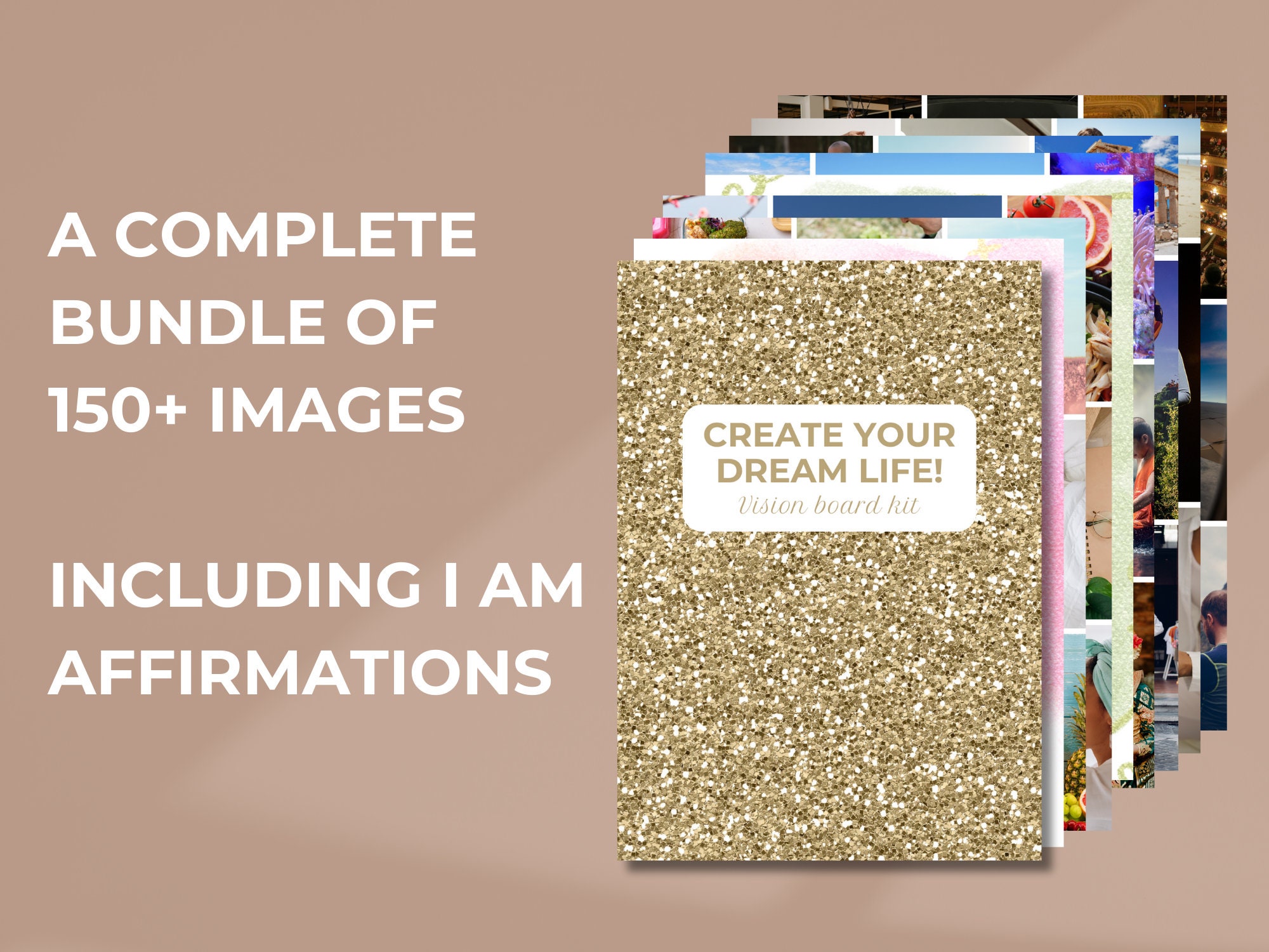 Create Your Dream Life With Our Vision Board Kit | Manifesting Kit, Law ...