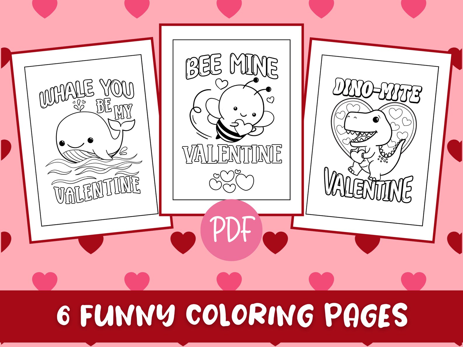 Funny Valentines Coloring Pages for Kids | Printable Valentines Sheets ...