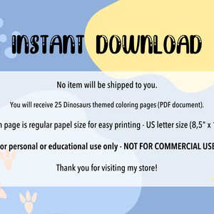 25 Dinosaurs Coloring Page for Toddlers & Kids - Fun and Friendly ...