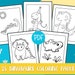 Cute Dinosaurs Coloring Page for Toddlers & Kids Fun and Friendly ...