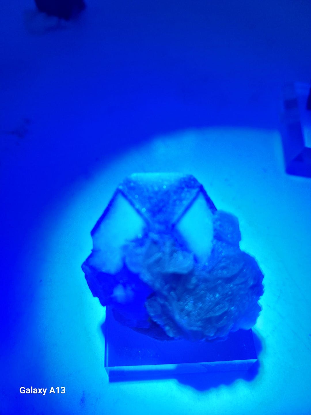 Alien Eye Inner Mongolia Fluorite. Eyes UV With Rosebud Calcite. - Etsy