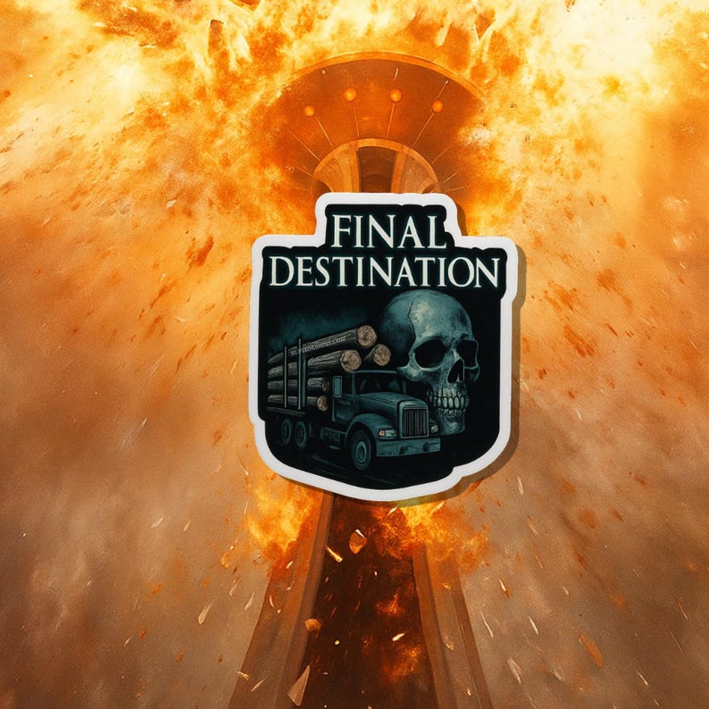 Final Destination Horror Sticker Pack – Grim Reaper, Skull Vinyl Decals ...
