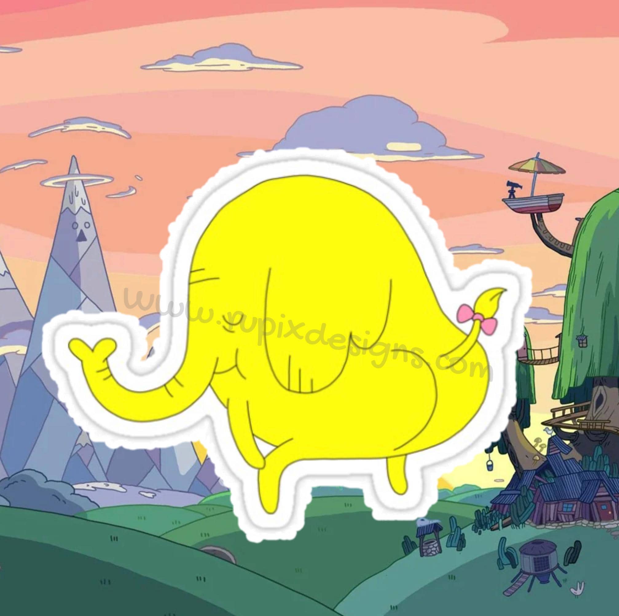 ADVENTURE TIME Custom Handcrafted Stickers - Etsy