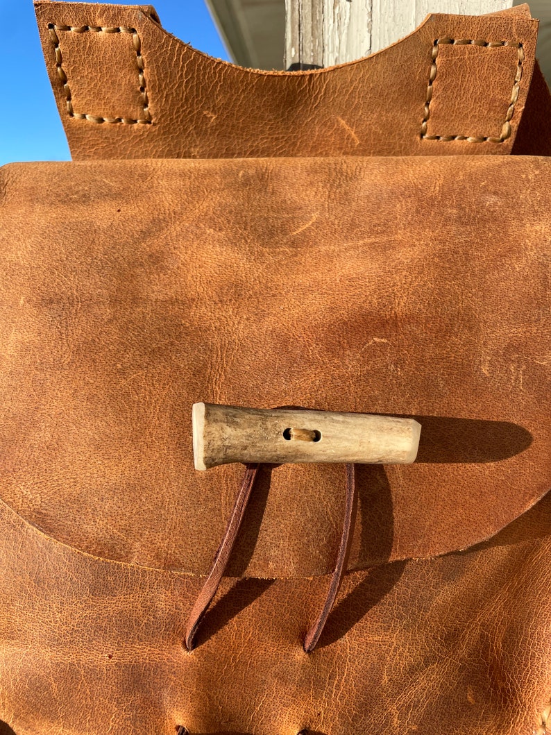 Leather Possibles Bag Medium Size - Etsy