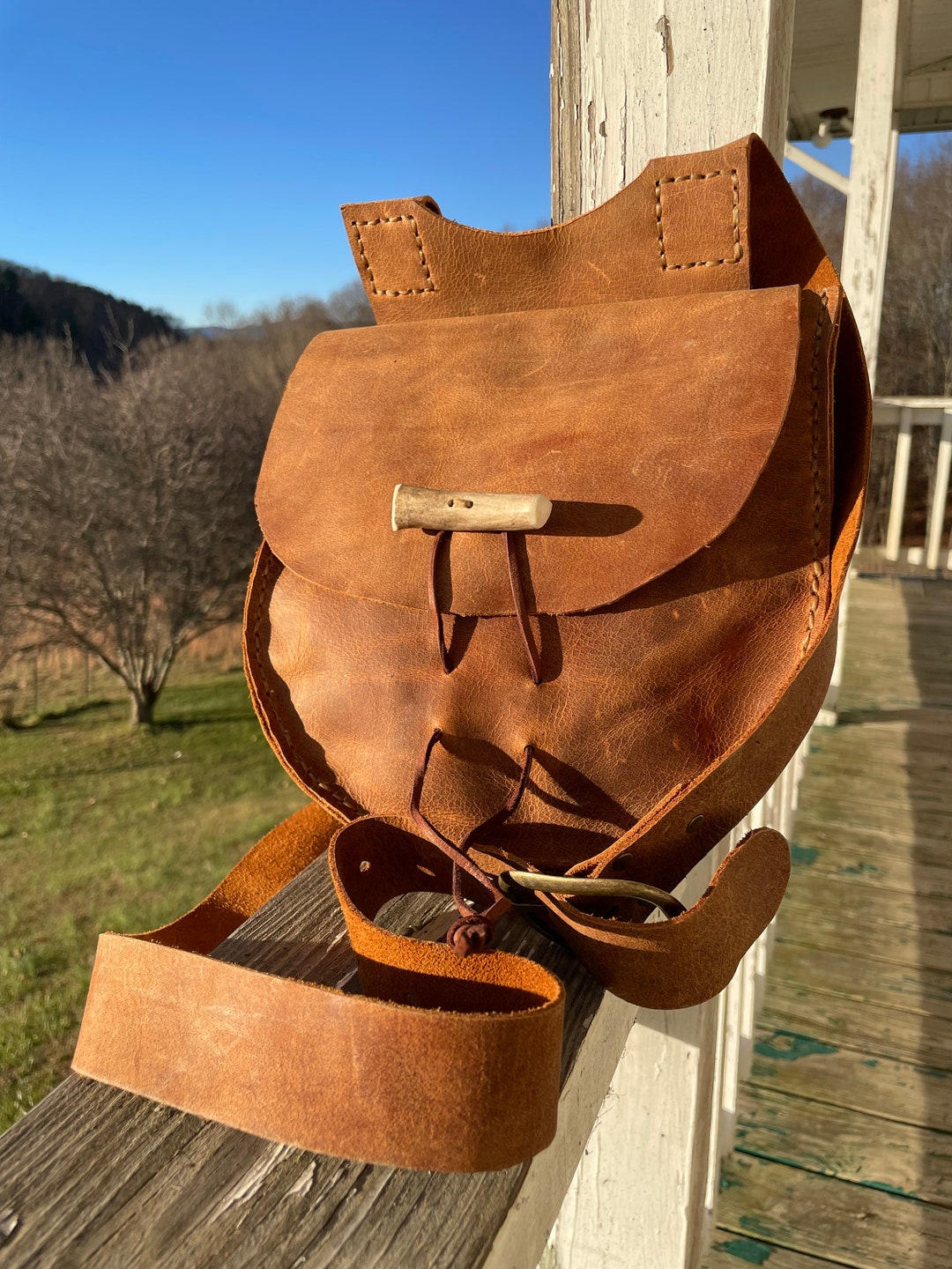 Leather Possibles Bag Medium Size - Etsy