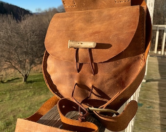 Buffalo Leather Possibles Bag - Small Size - Etsy