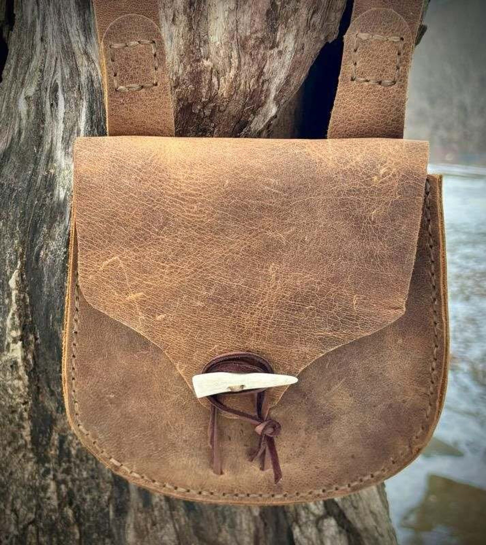 Buffalo Leather Possibles Bag - Small Size - Etsy