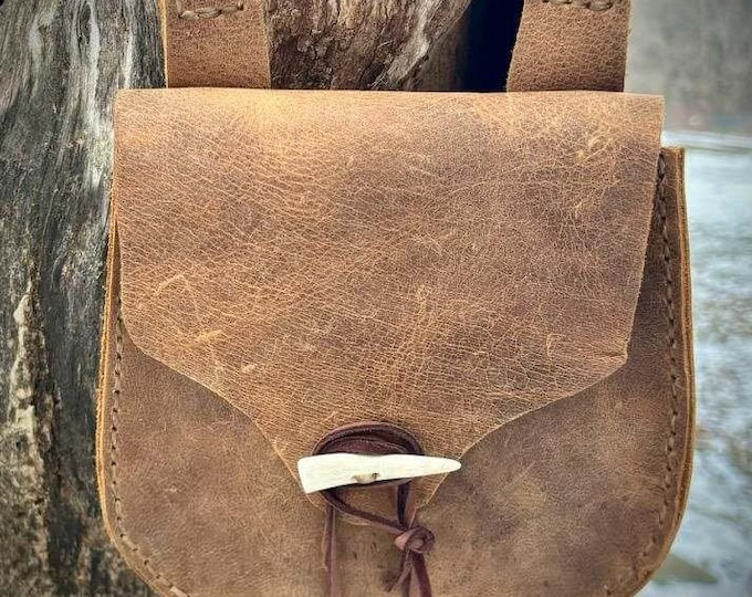 Buffalo Leather Possibles Bag - Small Size - Etsy