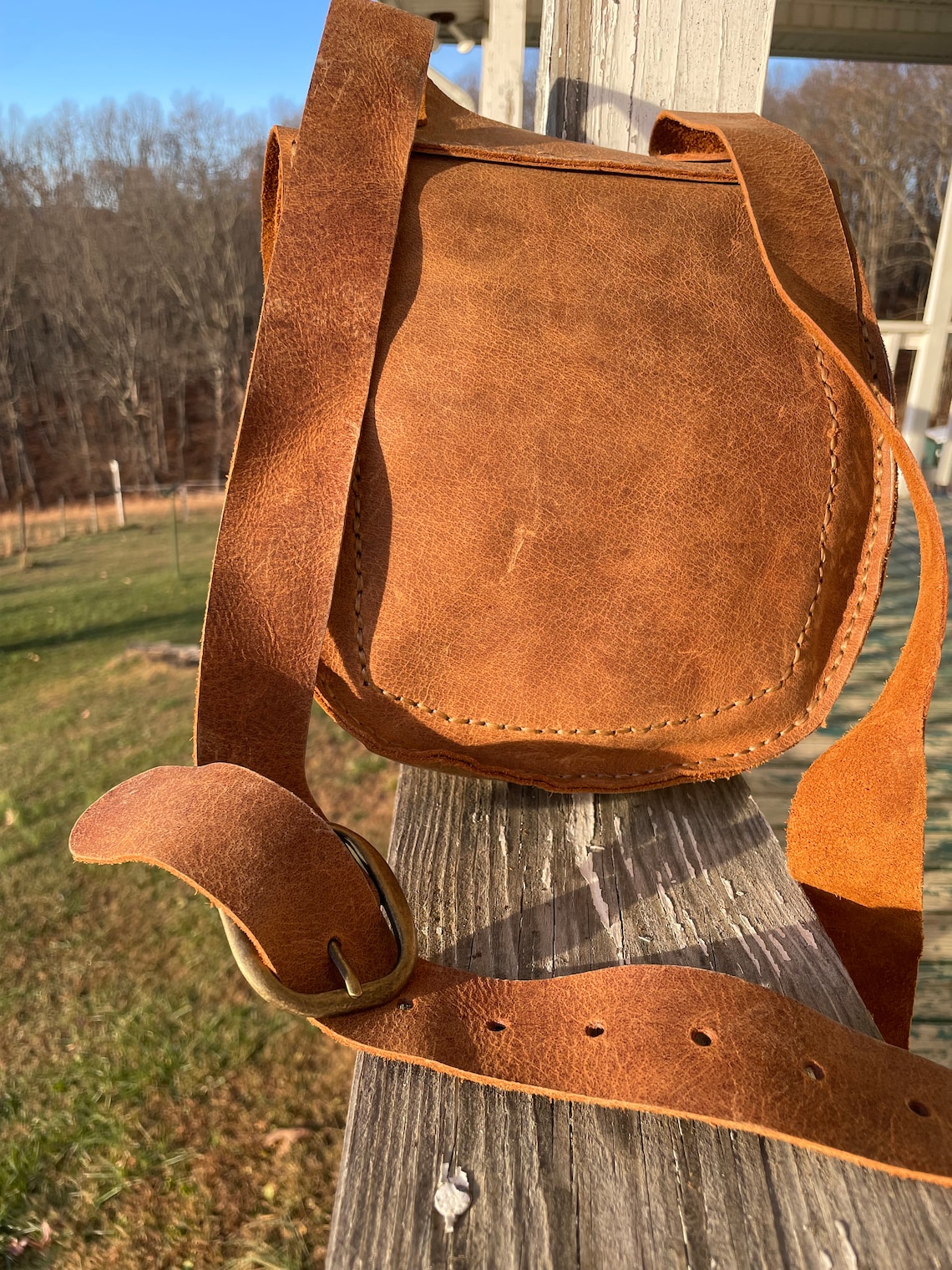 Leather Possibles Bag Medium Size - Etsy