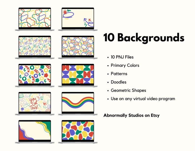 Virtual Video Background, Zoom Background, Virtual Backdrop, Primary ...