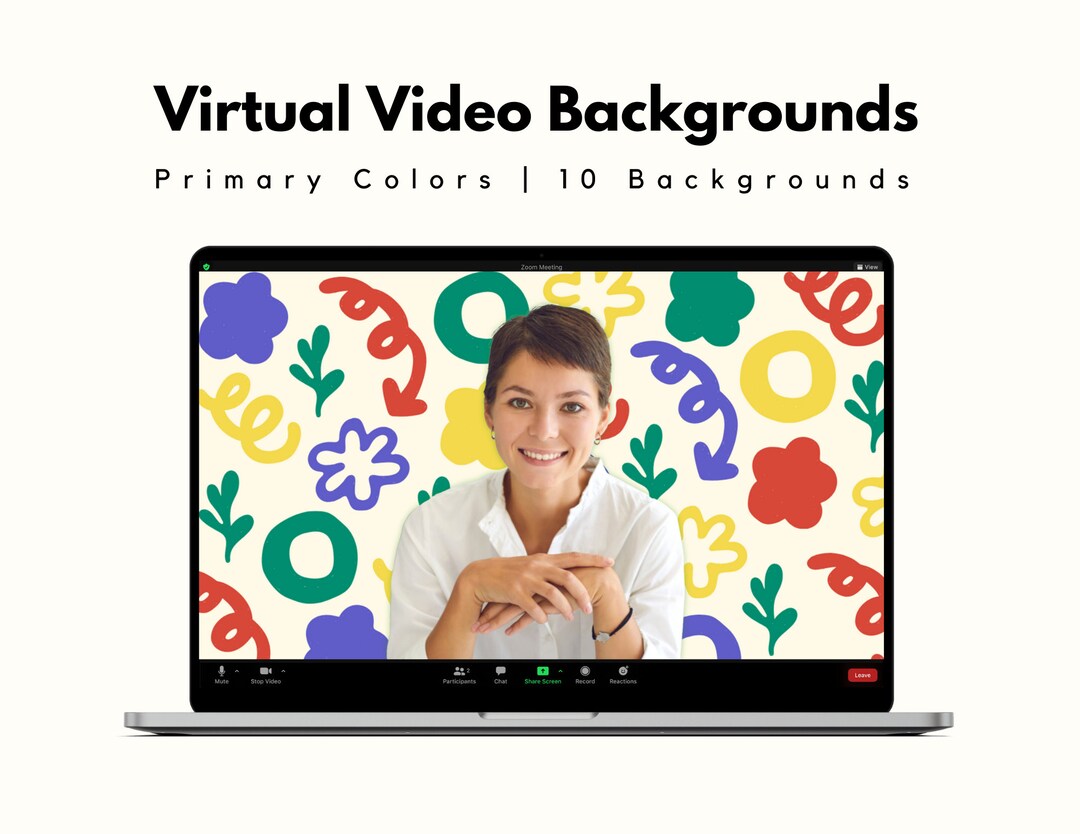 Virtual Video Background, Zoom Background, Virtual Backdrop, Primary ...