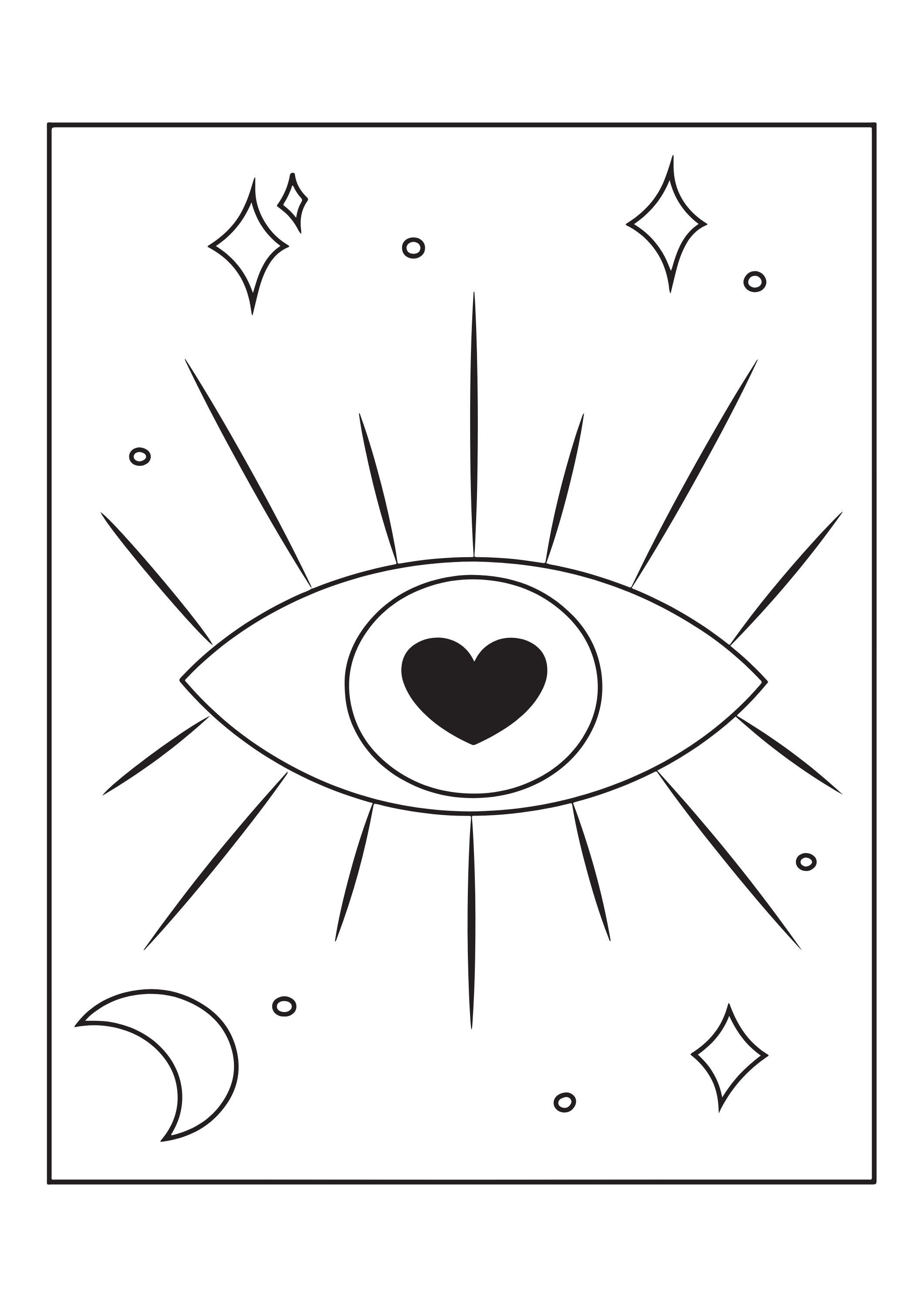 35 Minimalist Coloring Pages for Adults, Teens - Simple Coloring Pages ...