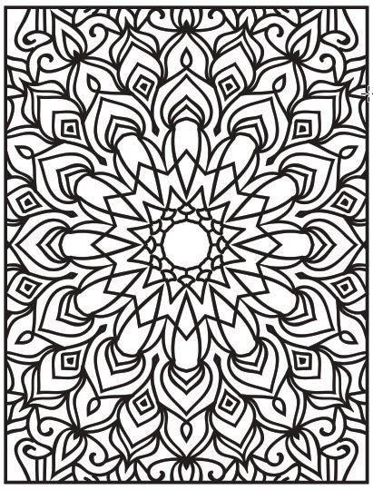 111 Amazing Patterns Coloring Pages 111 Mandala Patterns Printable ...