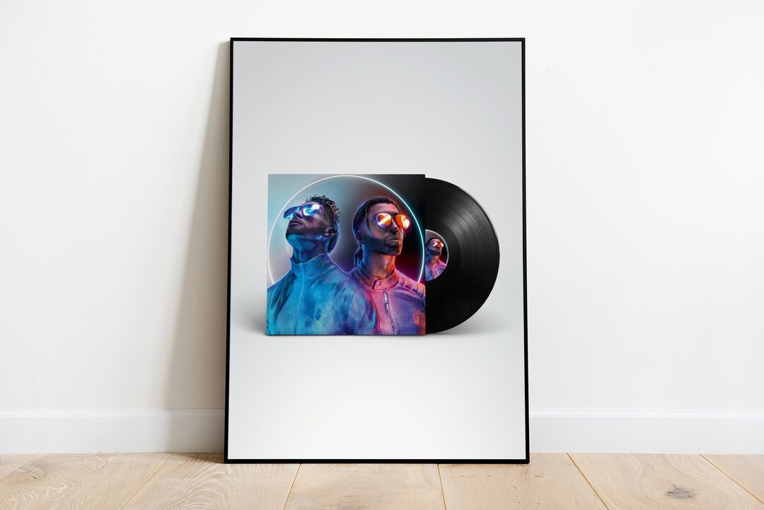 Posters de PNL Affiche album Deux Frères PNL Cover Hip Hop Rap Vinyl ...
