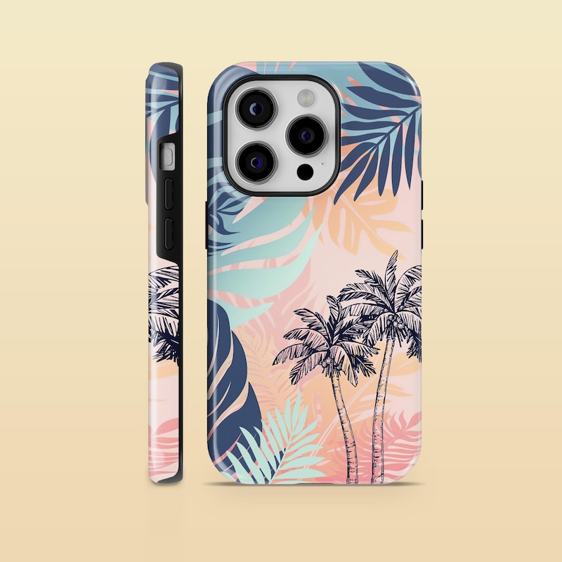 Palm Tree Phone Case - Etsy