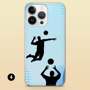 Volleyball Phone Case Team Sports Cover for iPhone 17pro, 16e, 15, 14 ...