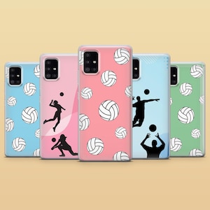 Volleyball Phone Case Team Sports Cover for iPhone 17pro, 17e, 16, 15 ...
