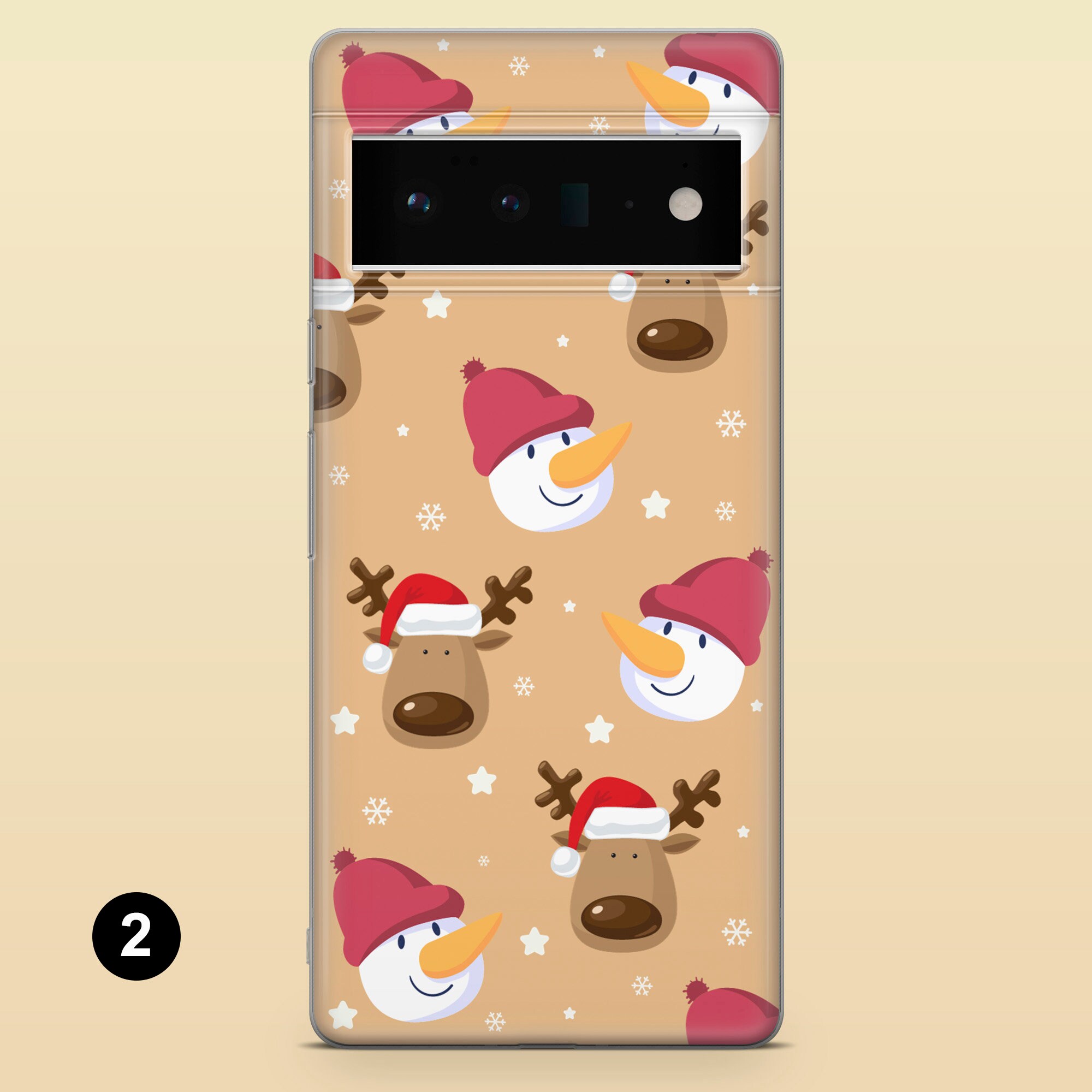 Snowman Phone Case Christmas Winter Cover for Google Pixel 8A, 8pro ...