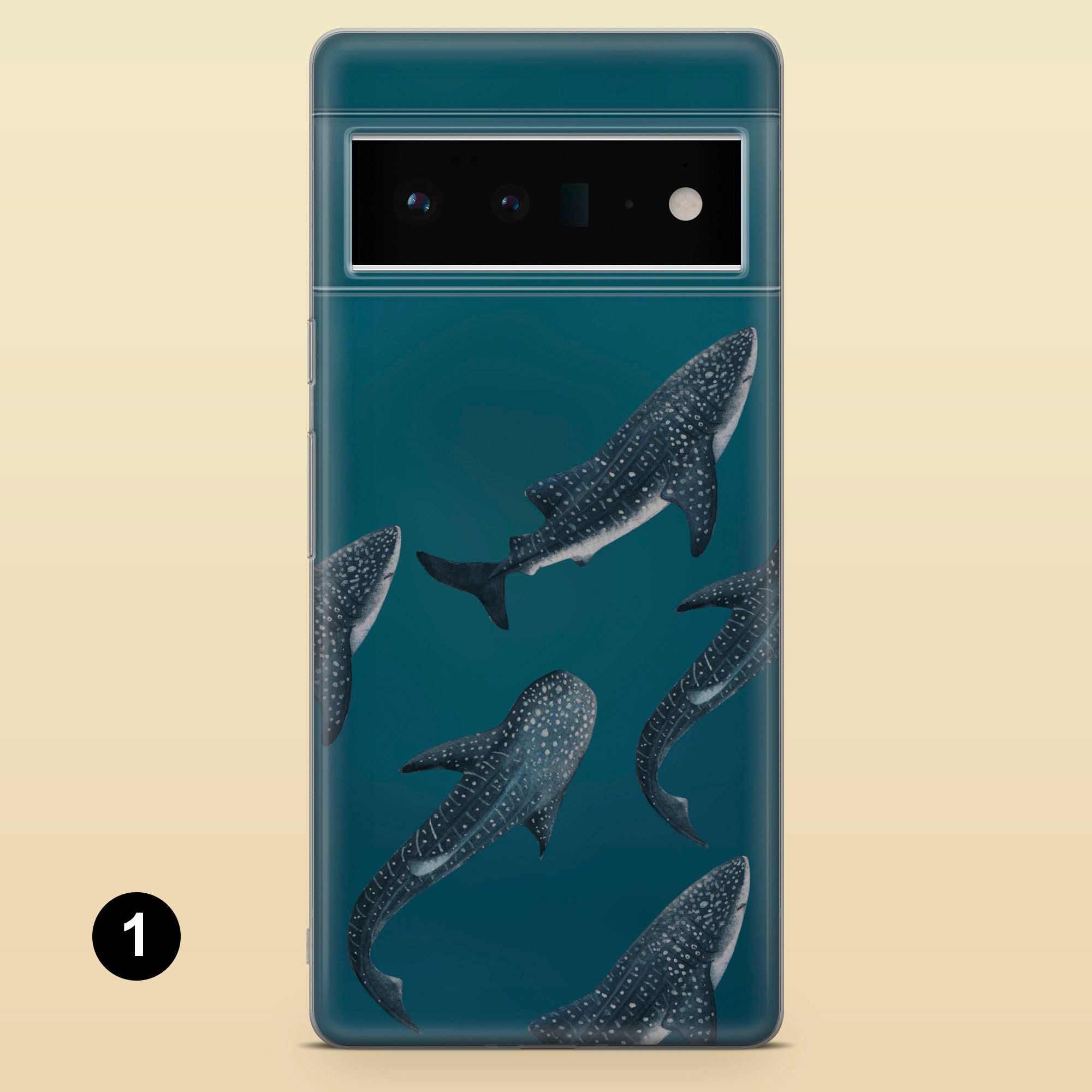 Whale Shark Phone Case Marine Life Cover for Google Pixel 8A, 8pro ...