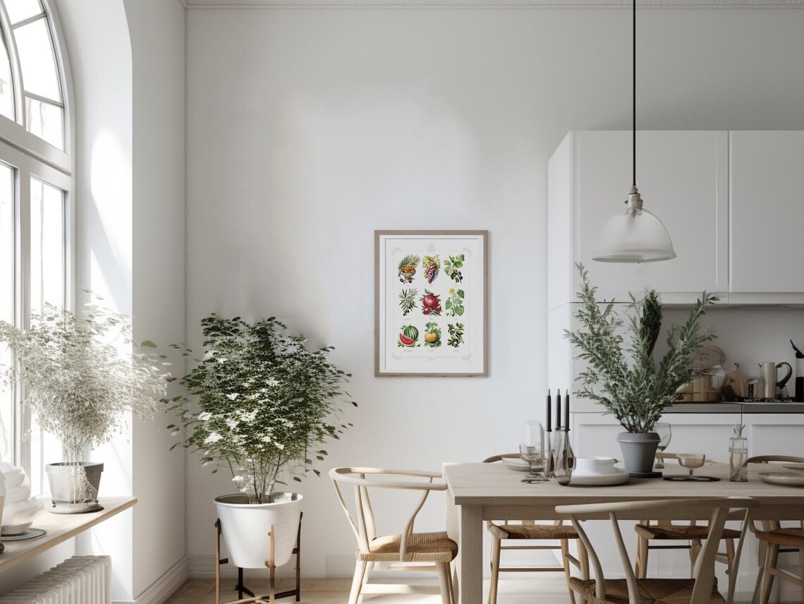 9 Foods of Quran & Hadith Poster Watercolor Islamic Home Decor Islamic ...