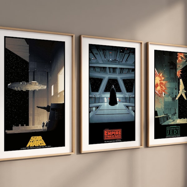 Starwars Framed Poster - Etsy