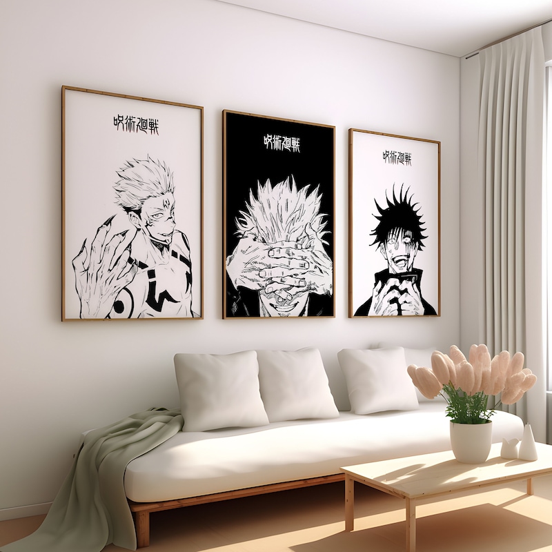 Jujutsu Kaisen Poster - Etsy