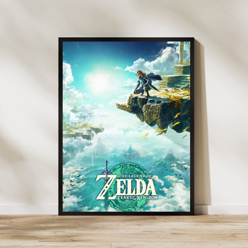 Zelda Poster SET of 3 Wall Art Stunning Gaming Prints Gamer - Etsy