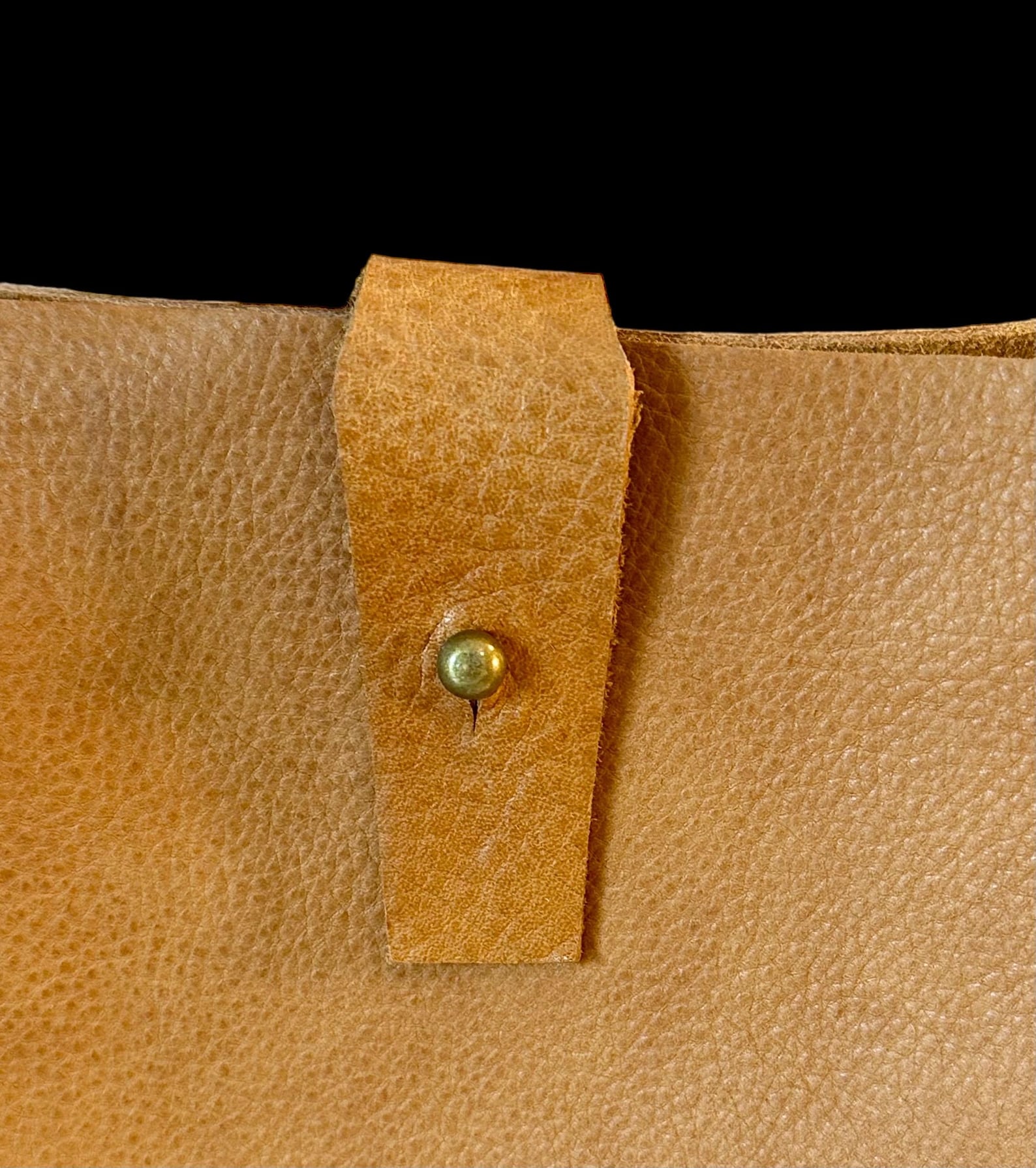 Full Grain Authentic Real Leather Saddle 1975 Boho Crossbody or ...