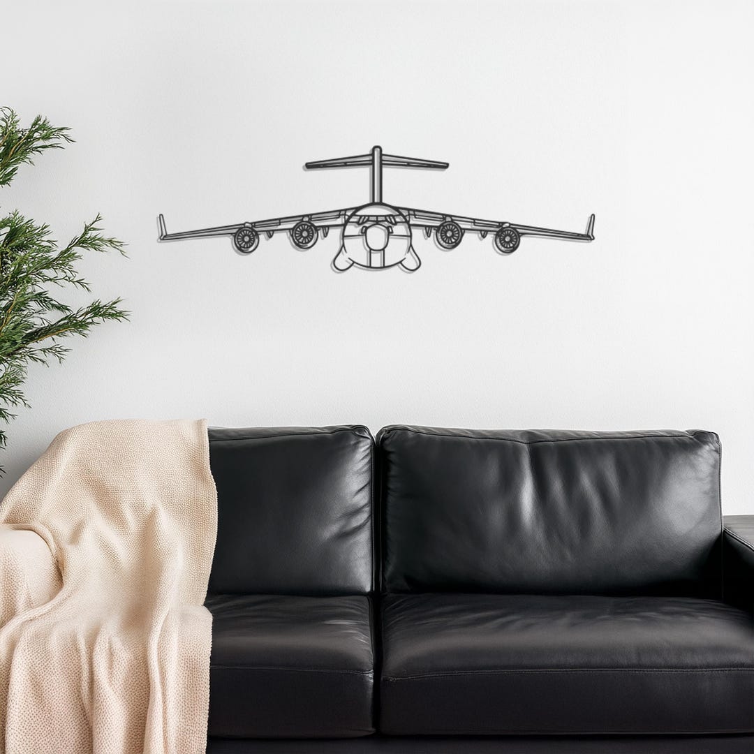 Airplane Wall Art, Aviation Wall Decor, Aircraft Wall Hanging, Modern ...