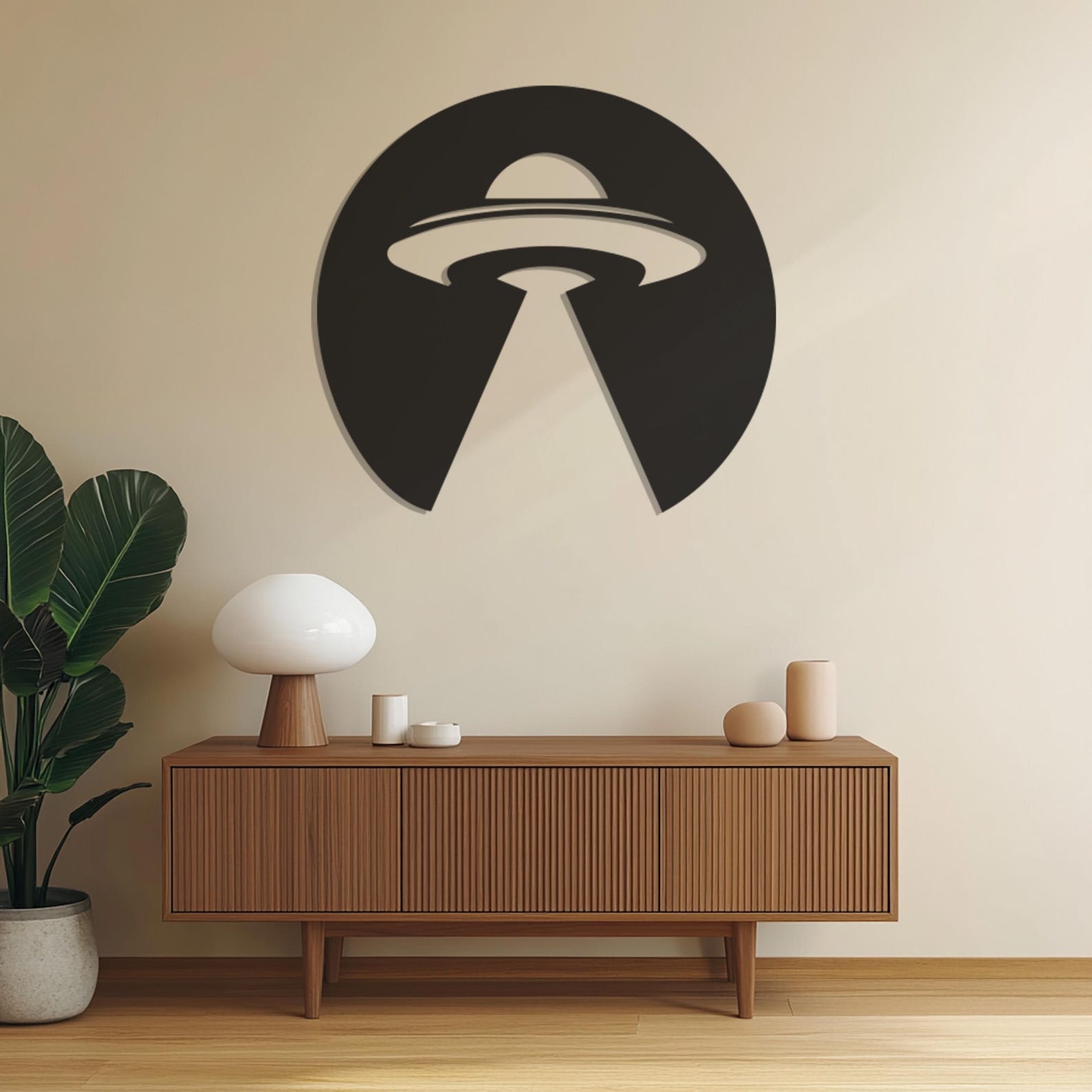 UFO Wall Art, Sci-fi Home Decor, Alien Wall Decor, Perfect Gift for ...