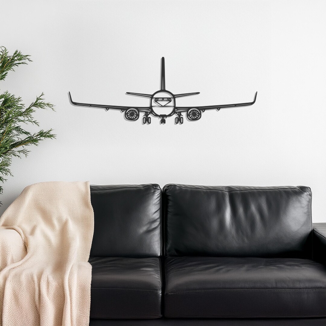 Airplane Wall Art, Aviation Wall Decor, Pilot Gift, Large Metal Wall ...