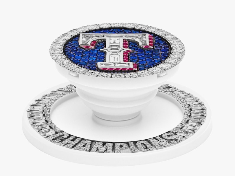 2023 Texas Rangers World Series Championship Ring Phone Stand - Etsy