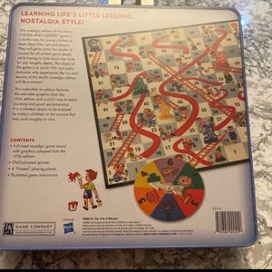 Chutes and Ladders Board Game - Etsy