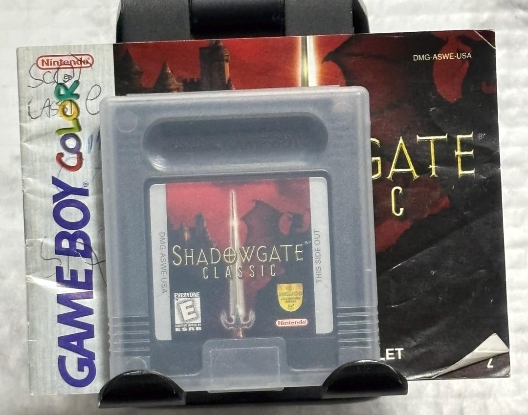 Shadowgate Classic Gameboy Color - Etsy
