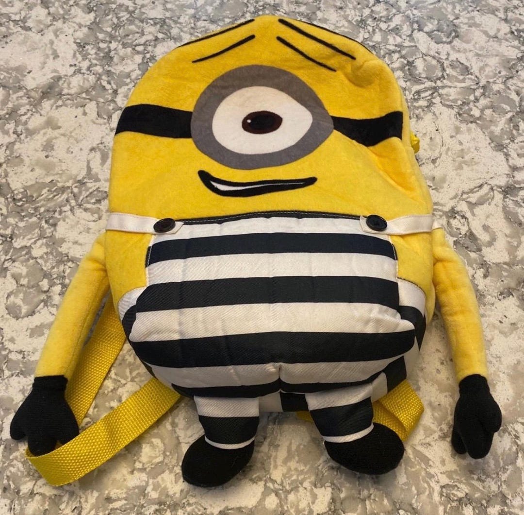Minion Backpack - Etsy