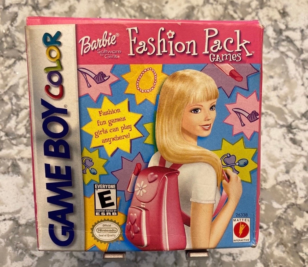 Barbie Fashion Pack for Nintendo Gameboy Color - Etsy