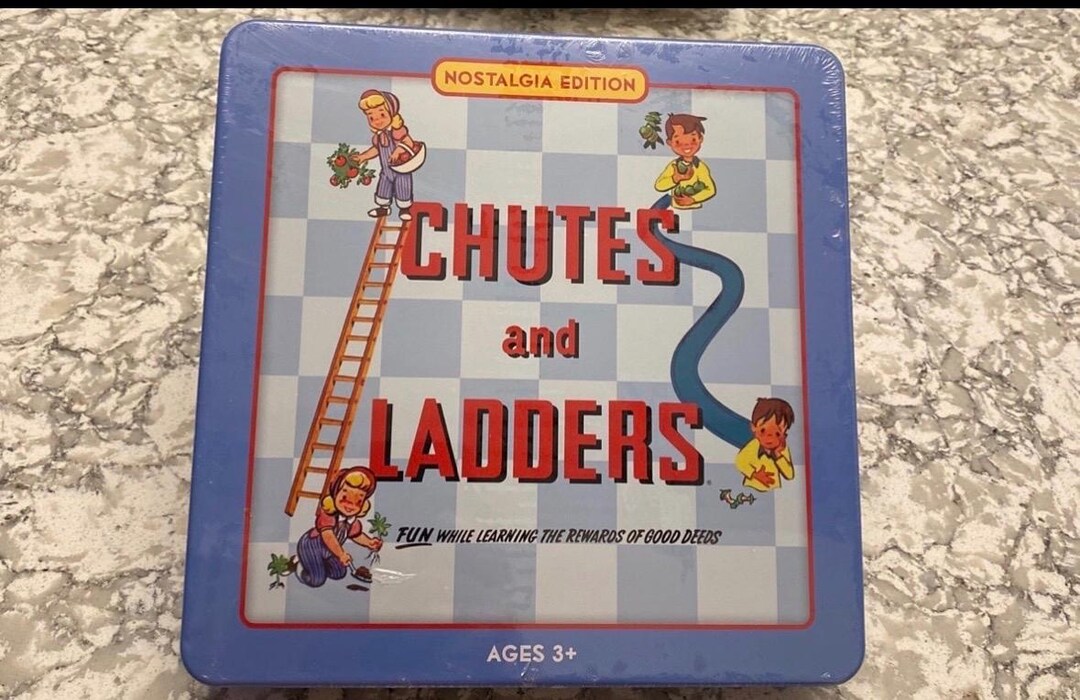 Chutes and Ladders Board Game - Etsy